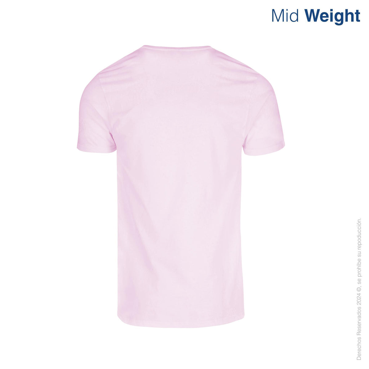 Adult Unisex Crew Neck Short Sleeve T-Shirt (Light Pink) – Yazbek USA Mint